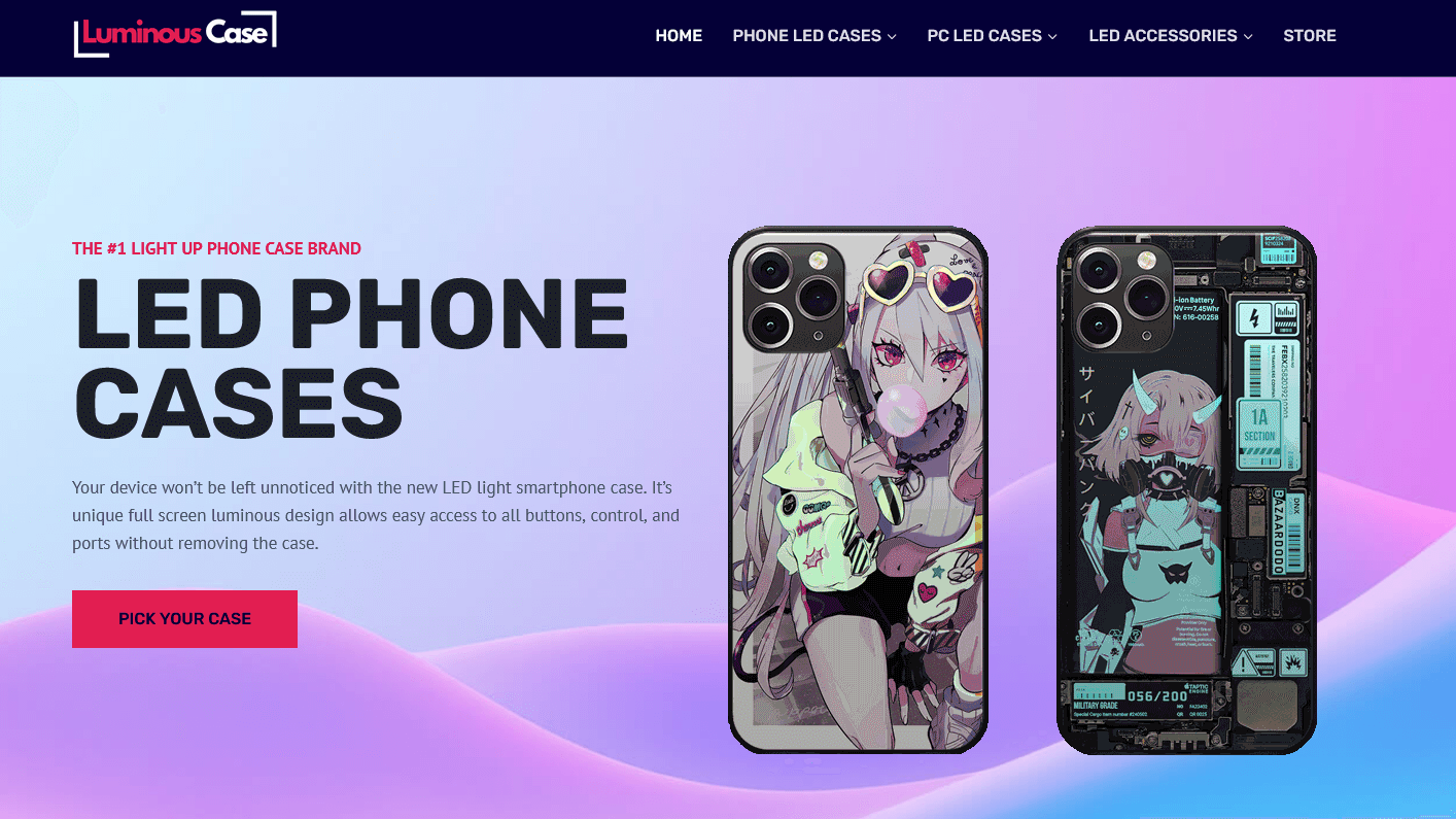 LED Phone Case | Light-Up Anime Cases to Match Your Style
